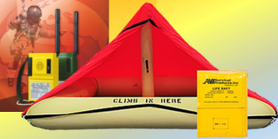 4-Man FAA Approved Life Raft TSO FAR PART 121