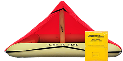 4-Man FAA Approved Life Raft TSO FAR PART 121